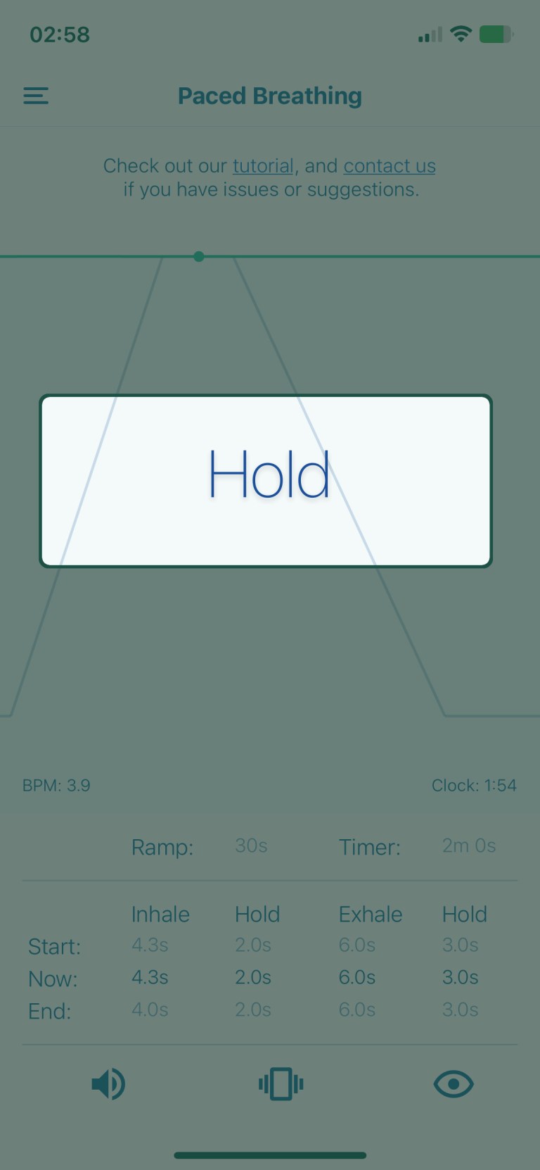 How to use Paced Breathing – Paced Breathing